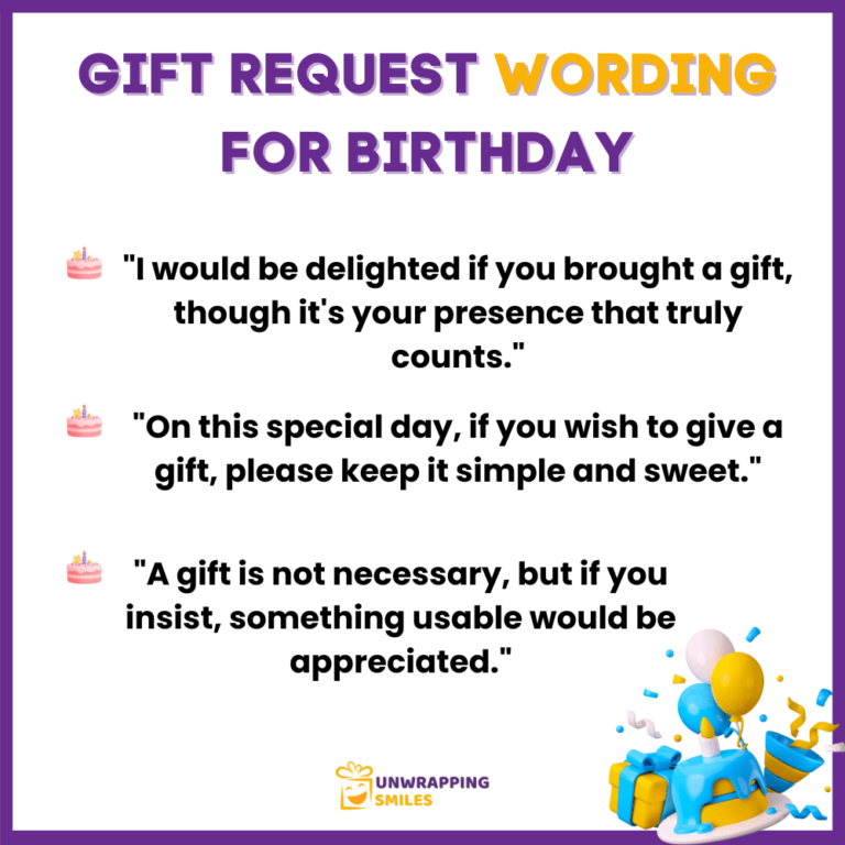 How To Politely Ask For Gifts On an Invitation? [7 Tips]