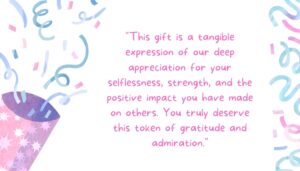 35 'You Deserve This Gift Message' Wording Ideas