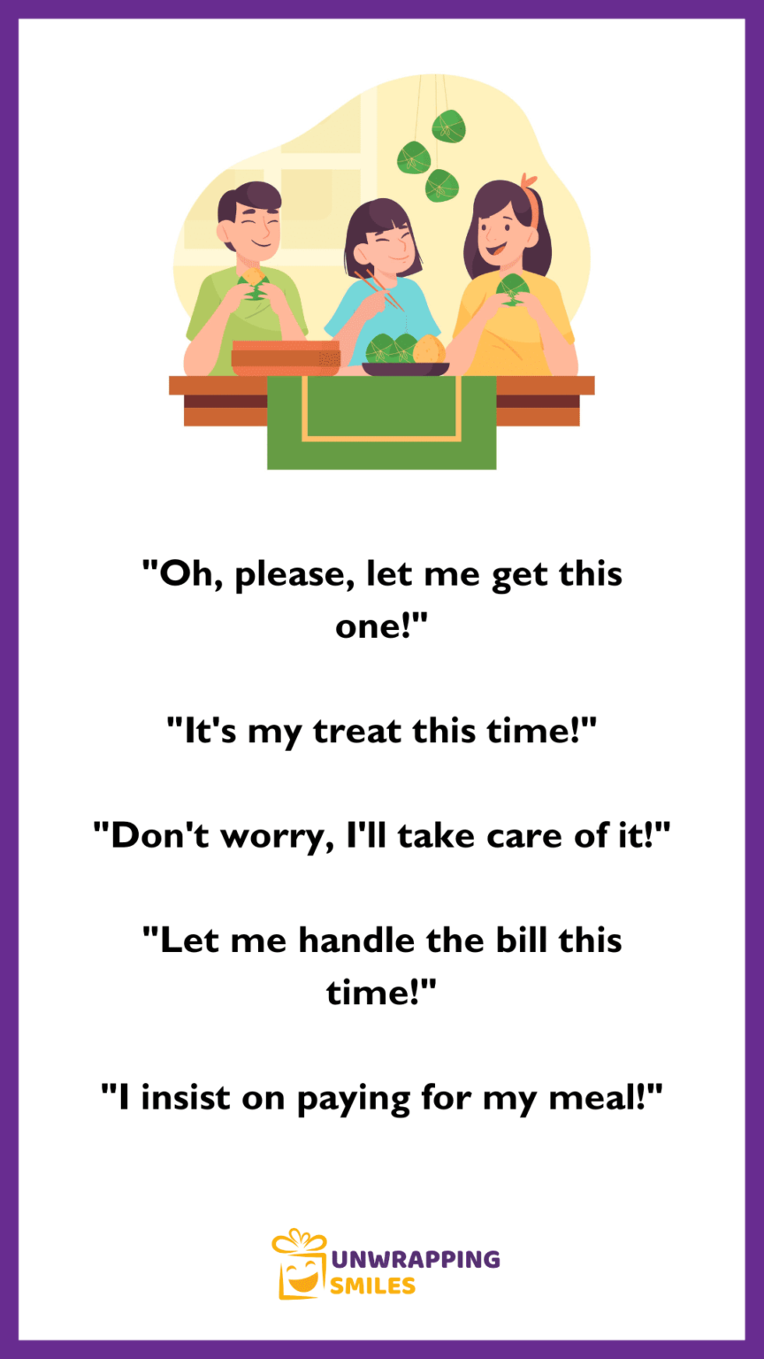 What To Say When Someone Pays For Your Meal? [5 Ways]