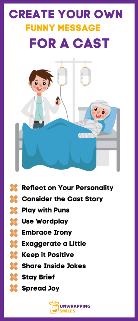 55 Funny Arm Cast Quotes To Write On a Friend's Plaster