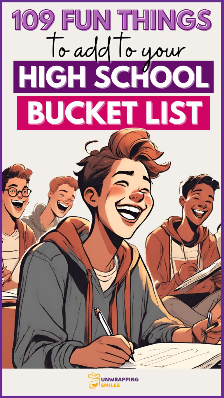 109 Fun Things To Add To Your High School Bucket List [2026]