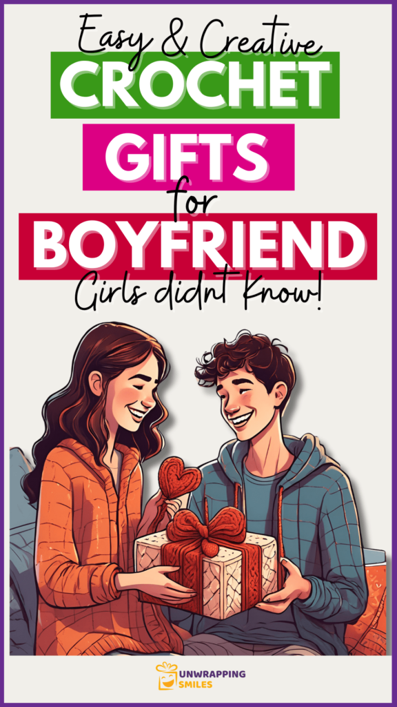 13 Cute & Easy Creative Crochet Gifts For Boyfriend