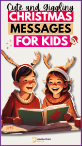 100 Fun and Cute Christmas Messages For Kids [Wishes To Bless Them]