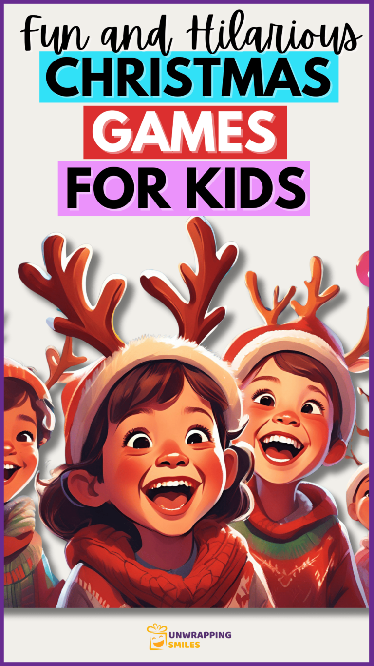 30 Hilarious Christmas Games For Kids [at School, Church and Home]