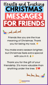 155 Merry Christmas Messages For Friends [Sweet, Funny, and More]