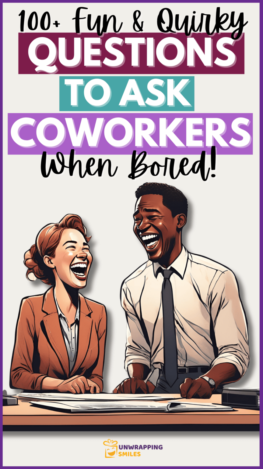 100+ Fun Questions To Ask Coworkers That'll Make Them Laugh