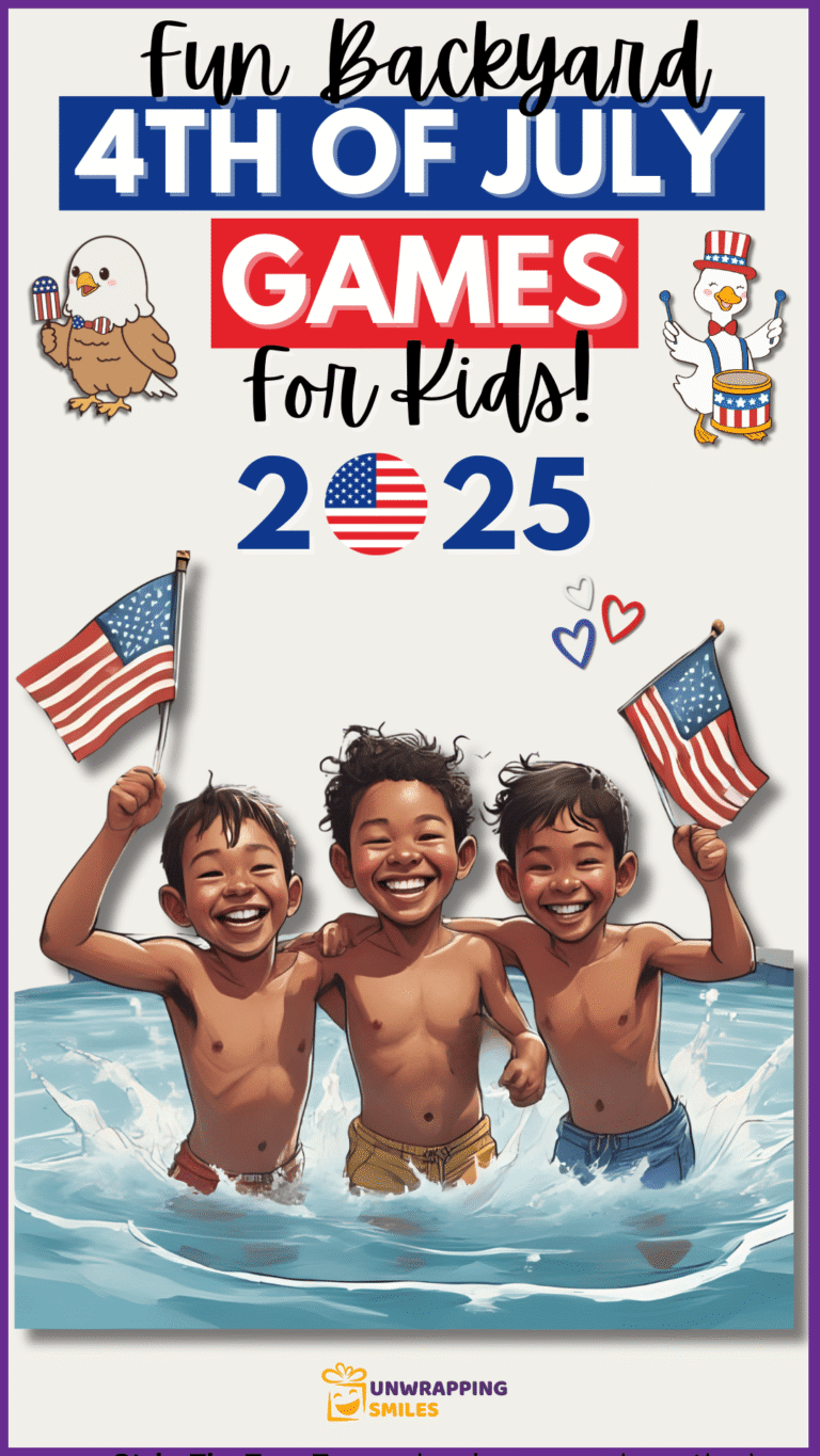 25 Fun 4th Of July Games For Kids [Low Prep Backyard Activities]