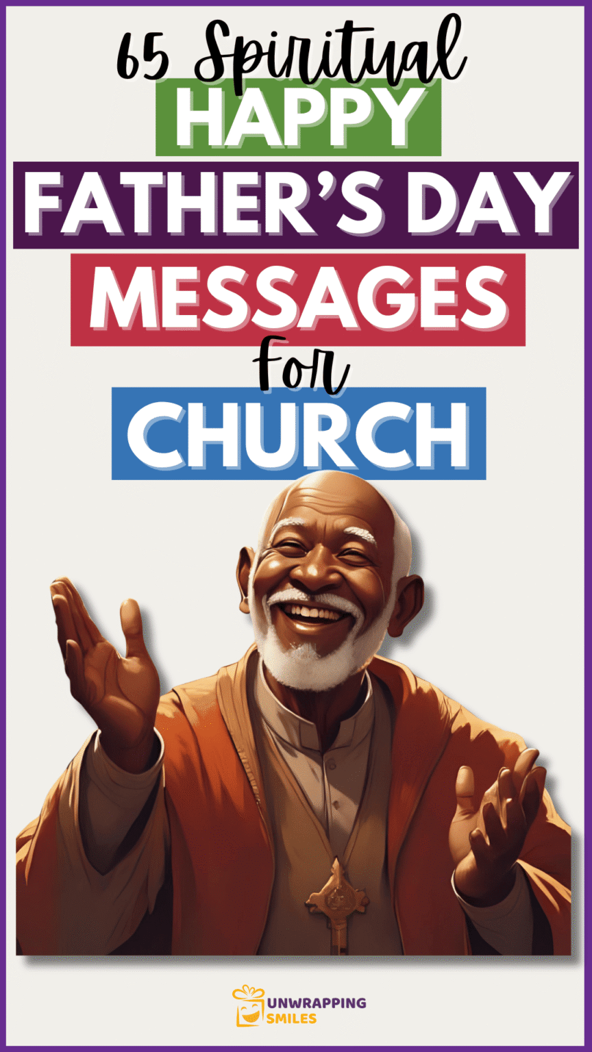 65 Spiritual Father's Day Messages For Church 2026
