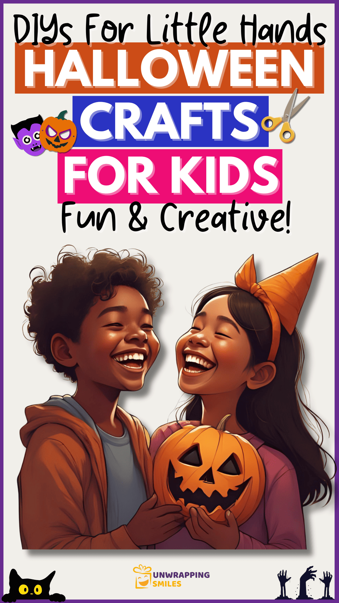 15 Fun Halloween Crafts For Kids [DIYs For Little Hands]
