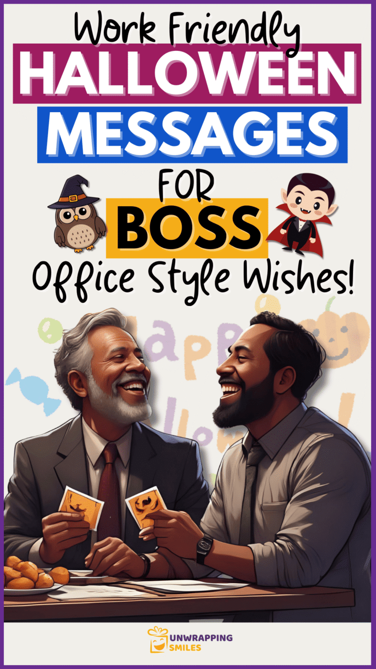 115 Halloween Messages For Boss [Professional and Fun]