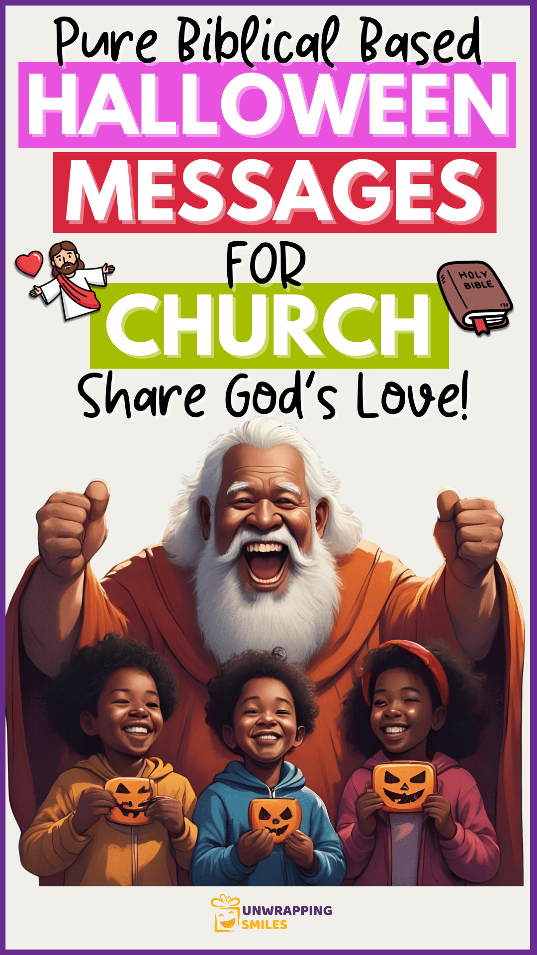 120 Halloween Messages For Church [Bible Based Greetings]