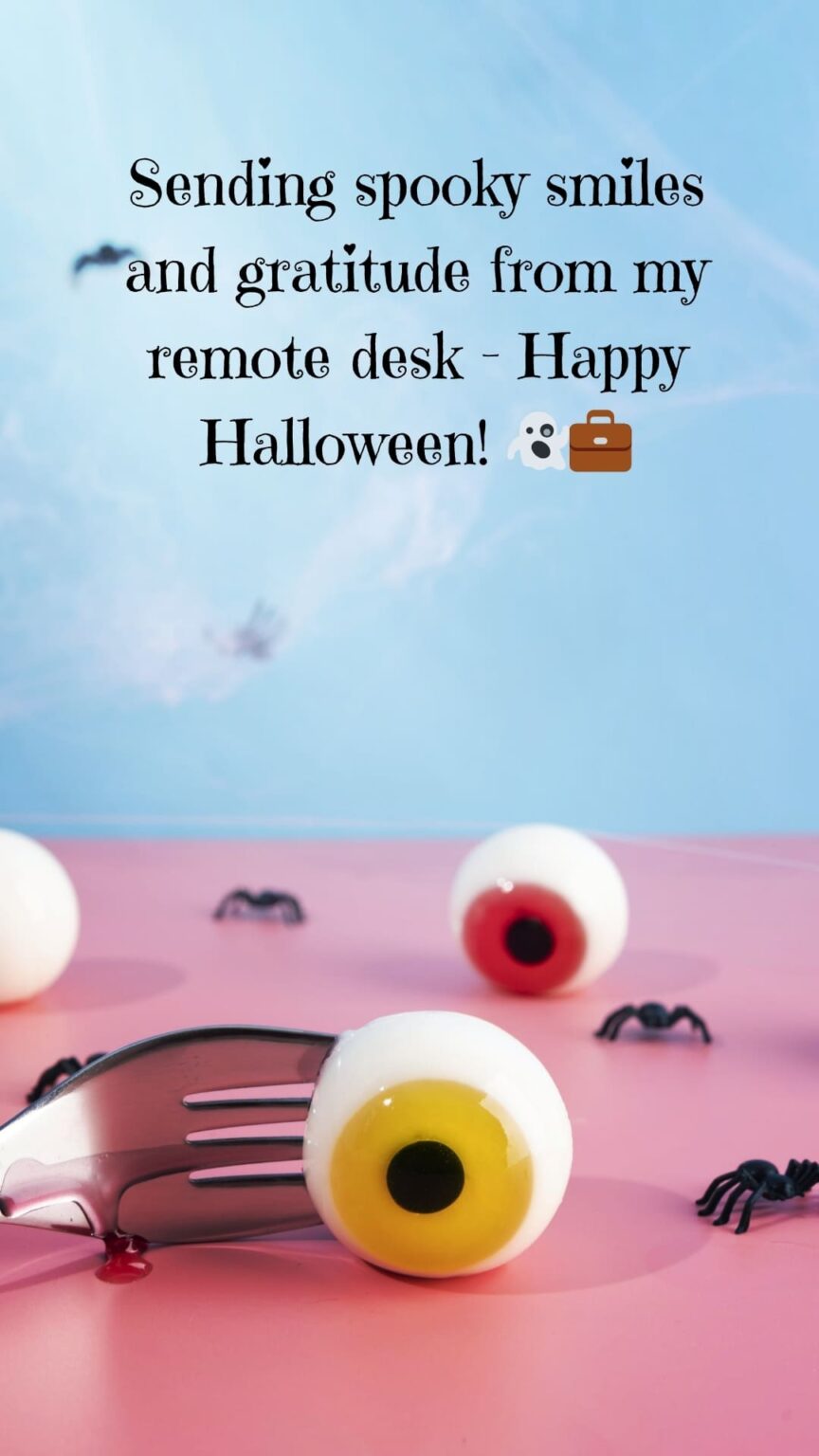 115 Halloween Messages For Boss [Professional and Fun]