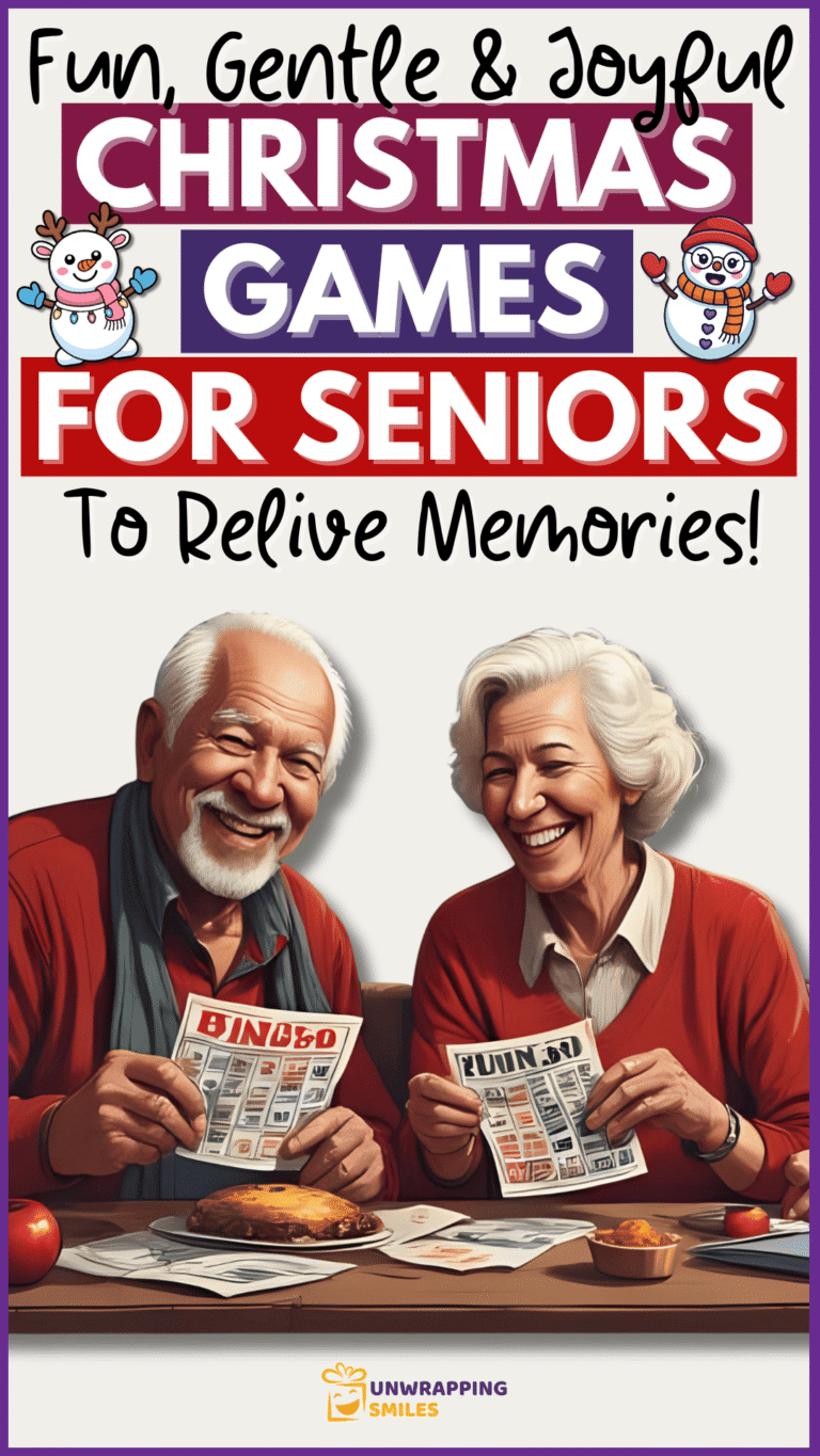 50 Nostalgic Christmas Games For Seniors [To Bring Back Memories]