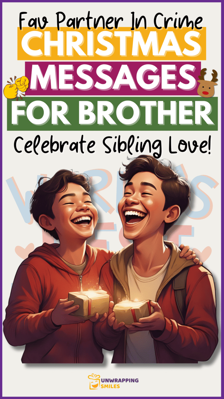115 Christmas Messages For Brother [Wishes To Celebrate Bonds]