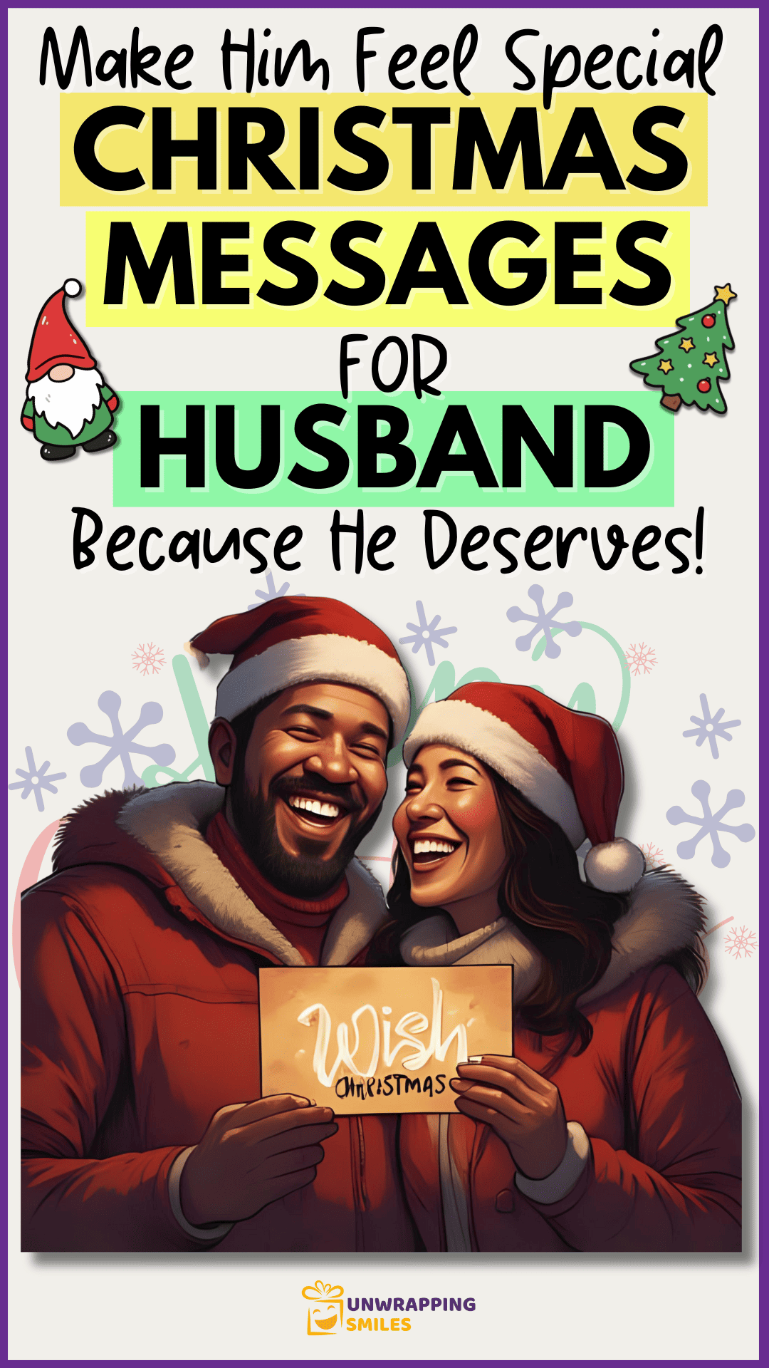 105 Christmas Messages For Husband [Express Your Holiday Love]