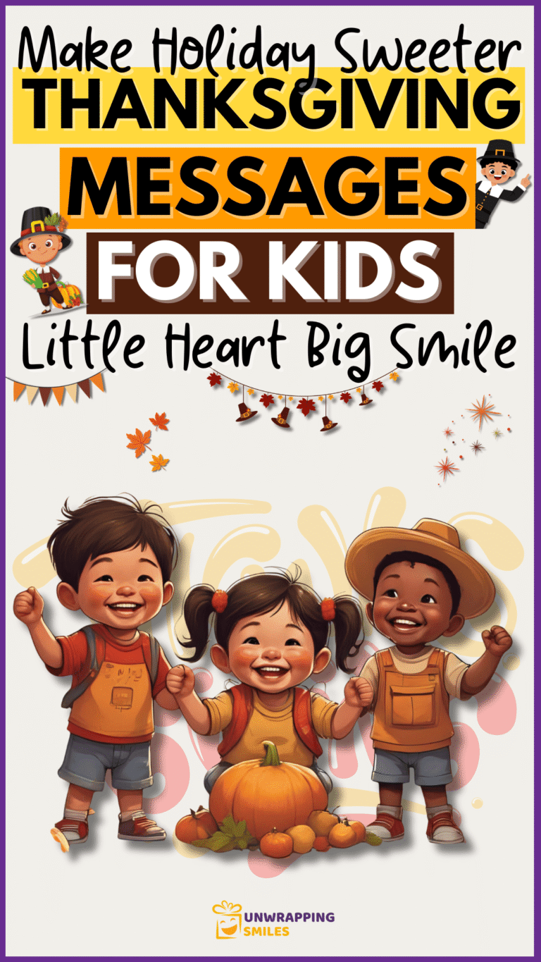 105 Cute & Heartfelt Thanksgiving Messages For Kids 2026