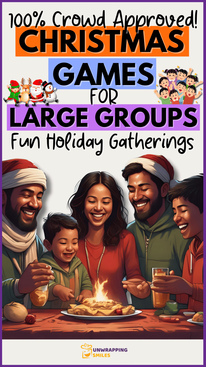 50 Christmas Games For Large Groups [100% Fun & Crowd Approved]