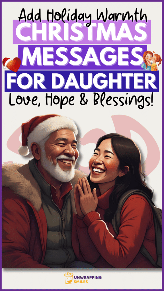 95 Christmas Messages For Daughter [Wishes Of Hope & Blessings]