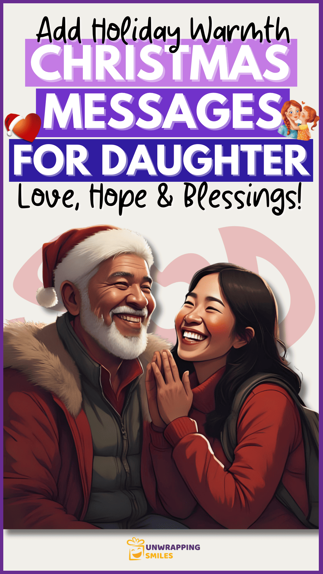 95 Christmas Messages For Daughter [Wishes Of Hope & Blessings]