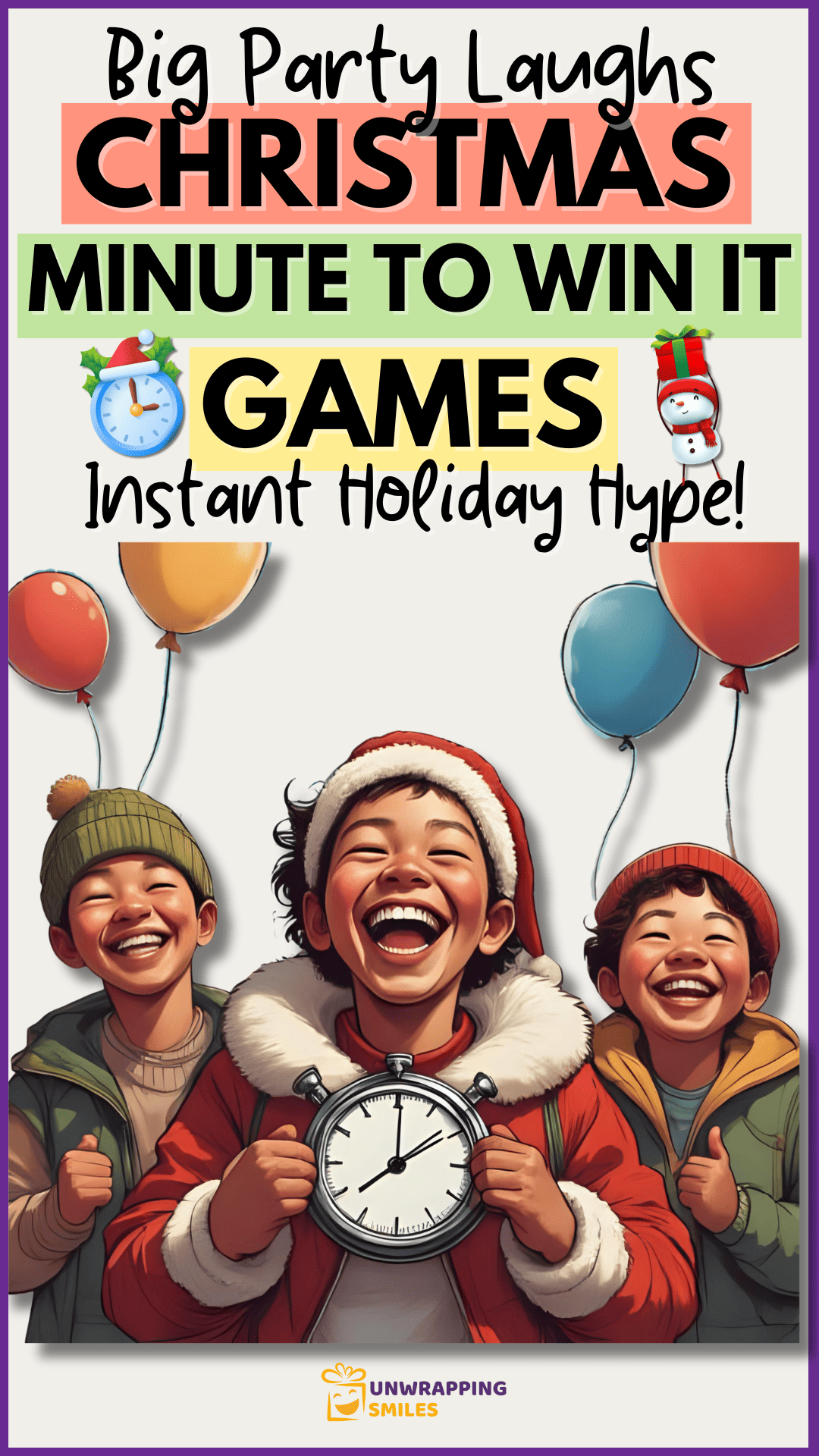 29 Christmas Minute To Win It Games [Fun & Hilarious Activities]