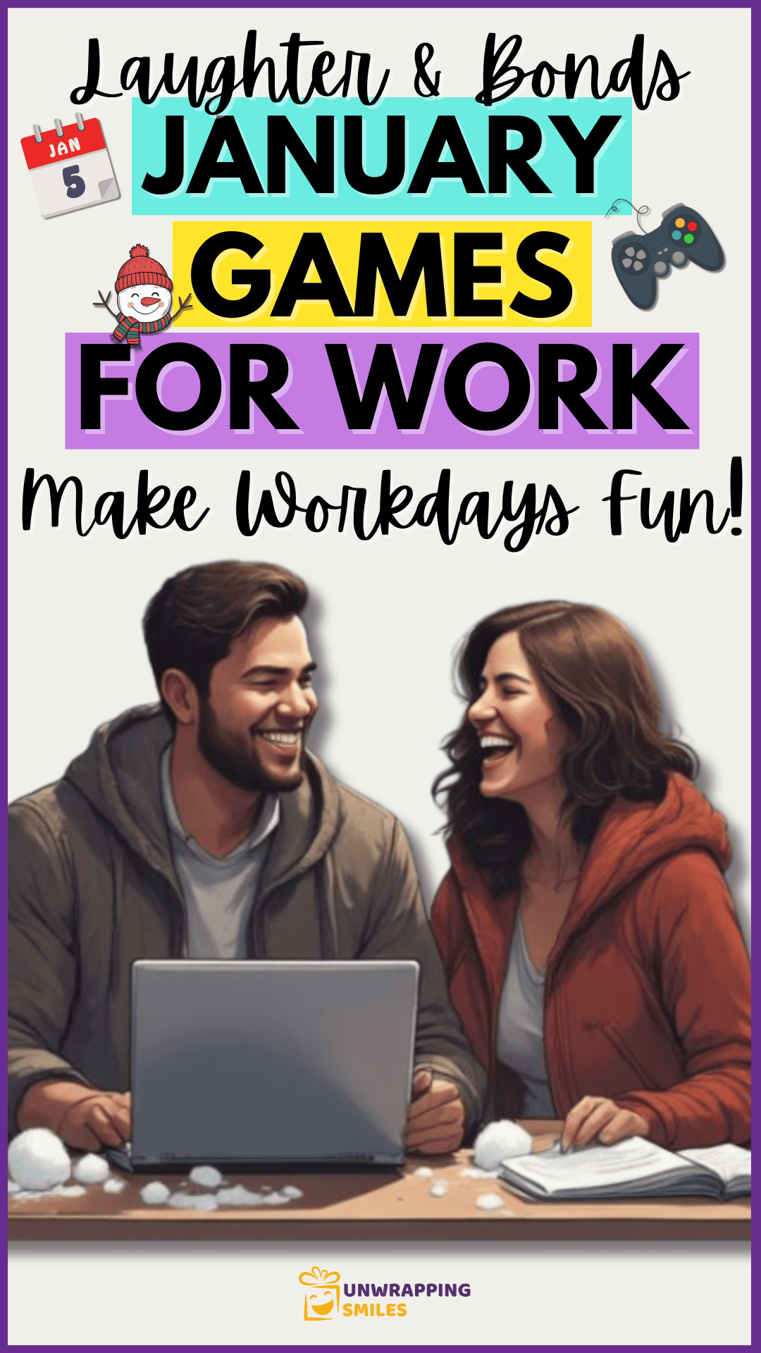 33 Engaging January Games For Work [Fun Winter Office Events]