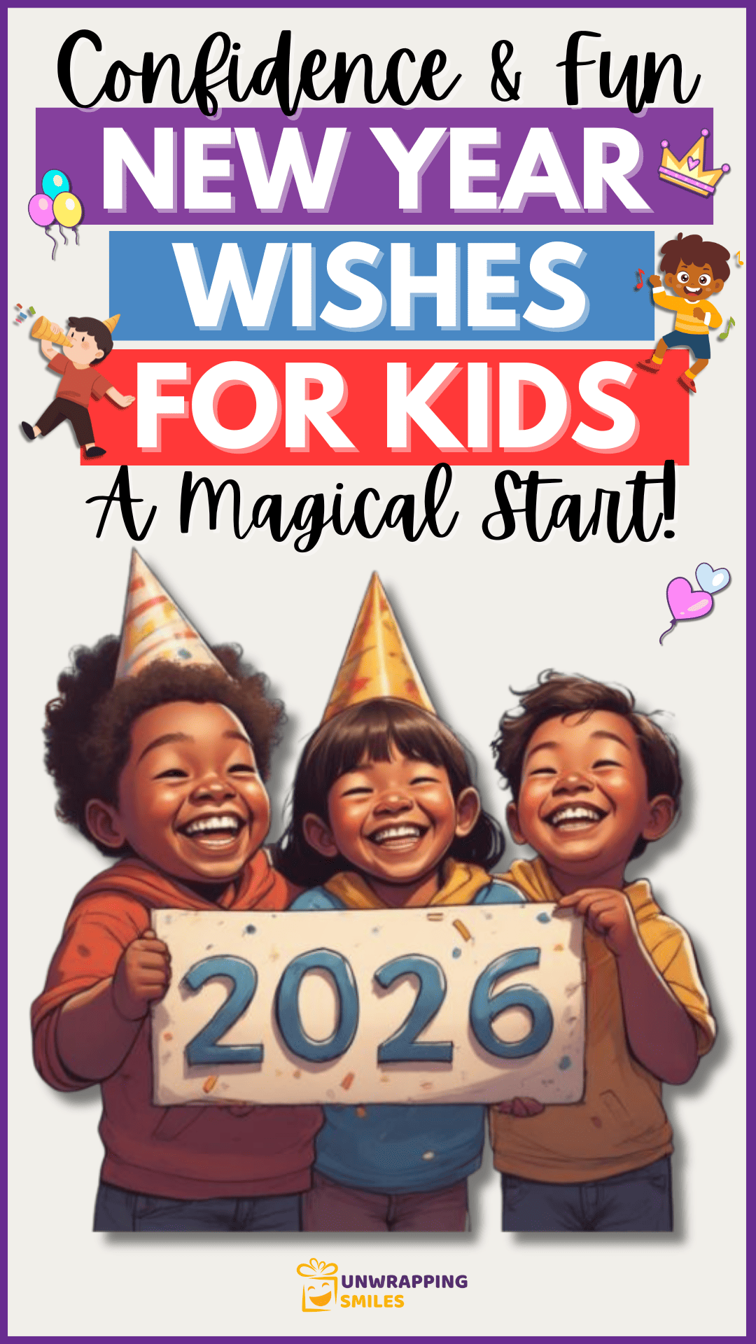 150 Happy New Year Wishes For Kids 2026 [Fun & Inspirational]