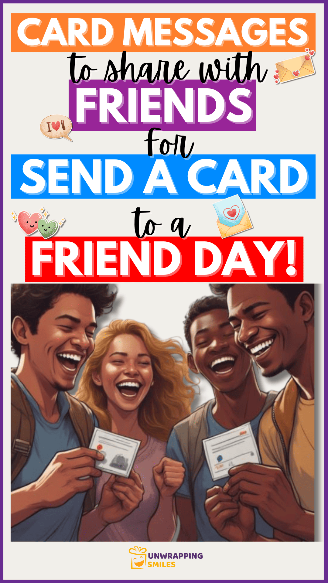 95 Card Messages To Share With Friends | Send a Card To a Friend Day